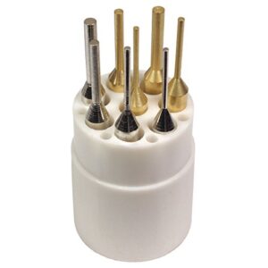 HTS 102F6 8 Pc Brass & Steel Pin Punch Set