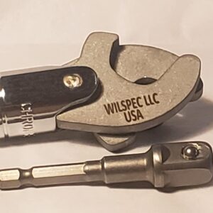 WILSPEC LLC Cargo Winch Strap Winding Tool w/Free Drill Adaptor