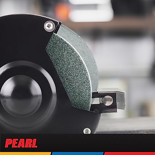 Pearl Abrasive BG610120 Green Silicon Carbide Bench Grinding Wheel with C120 Grit