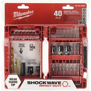 Milwaukee Electric Tool 48-32-4006 Shockwave Bit Set (40 Piece)