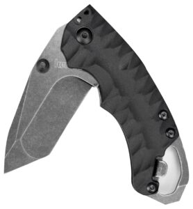 2.6" stainless steel blade pocket knife | kershaw shuffle ii 8750tblkbw blackwash