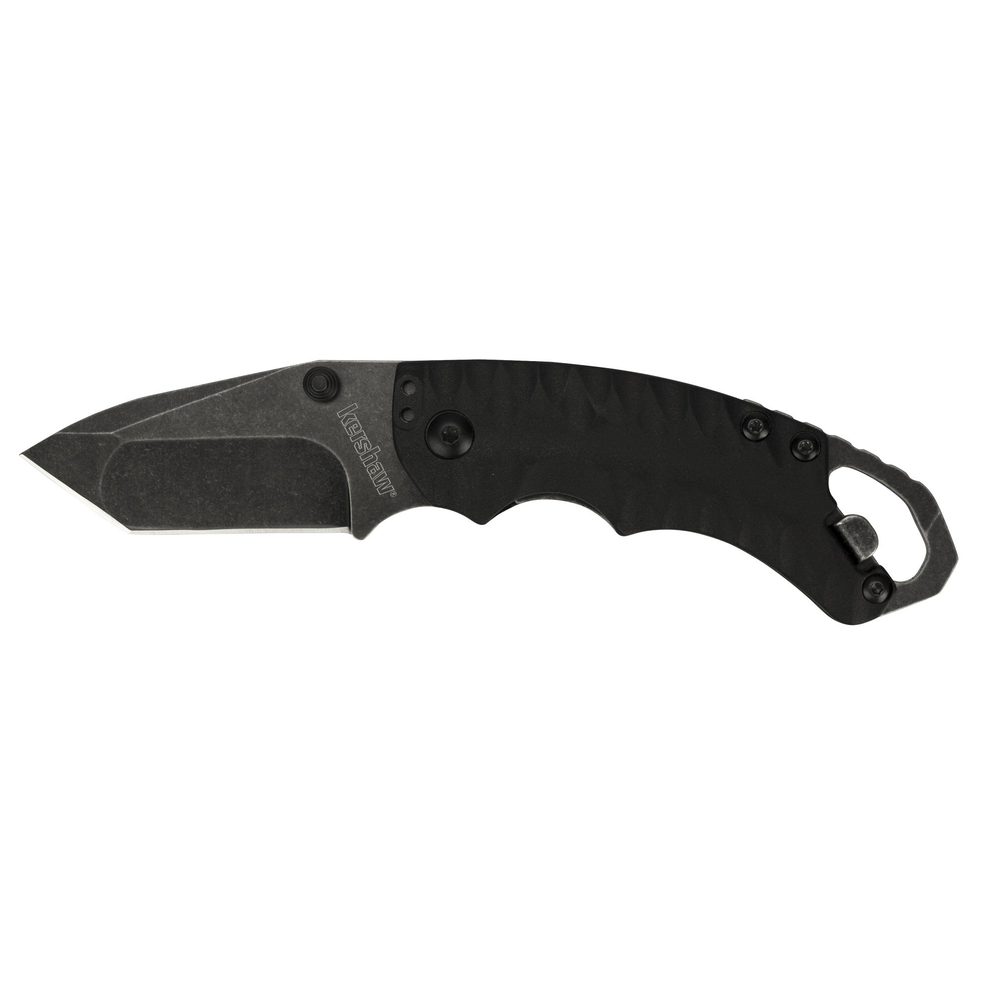 2.6" Stainless Steel Blade Pocket Knife | Kershaw Shuffle II 8750TBLKBW Blackwash