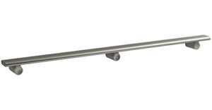 kohler k-97626-bnk 97626-bnk choreograph 36 shower barre, one-size, anodized brushed nickel