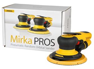 mirka mrp-650cv pneumatic sander, yellow, black