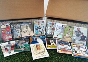 baseball cards- (900) card super jumbo lot of baseball cards starter kit with guaranteed superstars from 1970's to present. great for 1st time collectors or b-days. thank you over 4,600 sold!