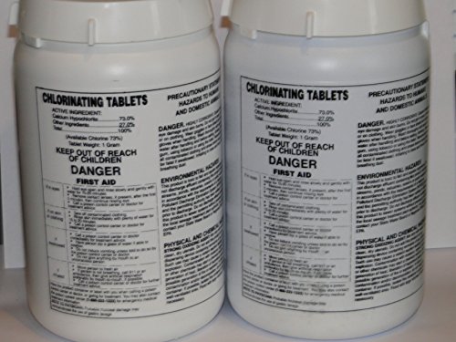 Chlorine Well/Pool SANITIZER PELLETS (2X) PENTAIR LP-3000 LANDOMATIC Dry CHLORINATOR