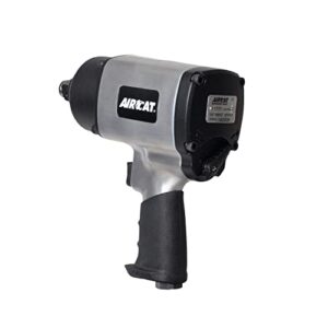 aircat pneumatic tools 1777: 3/4-inch impact wrench with refined design twin hammer 1,600 ft-lbs