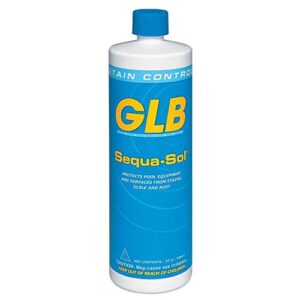 GLB 71016A-02 Sequa-Sol Sequestering Agent Pool Stain Preventer, 1-Quart, 2-Pack