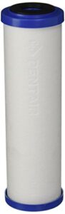 pentair pentek dfx-cb-10 carbon water filter, 10-inch, under sink diamond flow dual-purpose replacement filter cartridge, 10" x 2.5", 10 micron