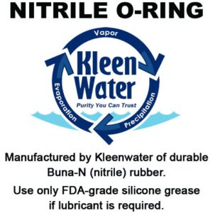 KleenWater String Wound Water Filter Cartridges, 4.5 X 20 Inch, 5 Micron, Made in USA, Compatible with Watts SF5-20-425, Pentek WP5BB20P, WP5BB20P, Pack of 3 Replacement FIlters with WS03X10039 O-Ring