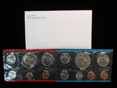 1973 Mint Set 13 coins P and D Mints