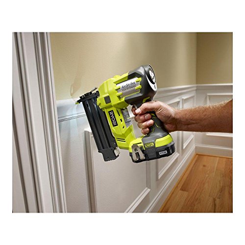 Ryobi P1851 18v One+ Airstrike 18-gauge Cordless Brad Nailer Kit (Includes P320 Brad Nailer, P102 Battery, and P119 Charger)