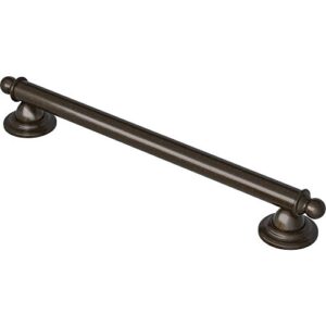 moen yg2212orb brantford bathroom safety 12-inch designer grab bar, oil rubbed bronze