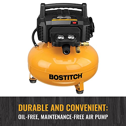 Bostitch BTFP02012 6 Gallon Pancake Compressor