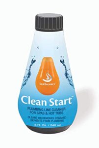 clean start by silkbalance - powerful yet gentle hot tub and plumbing line flush