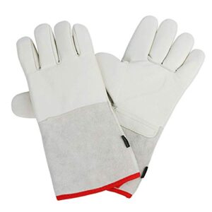 u.s. solid 13.8"/35cm long cryogenic gloves ln2 liquid nitrogen protective gloves from