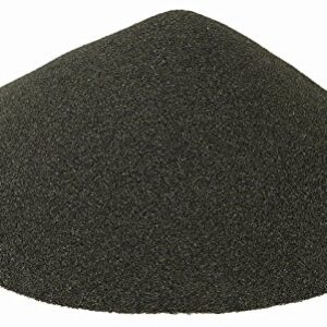 BLACK BEAUTY Abrasive Blast Media Extra Fine Abrasive 30/60 Mesh Size for use in Sandblast Cabinet - 25 LBS