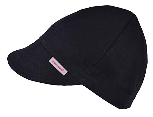 Comeaux Caps Reversible Welding Cap Solid Black 7 3/4