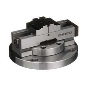 VERTEX 3900-2220 Self-Centering CNC Vise, 2"