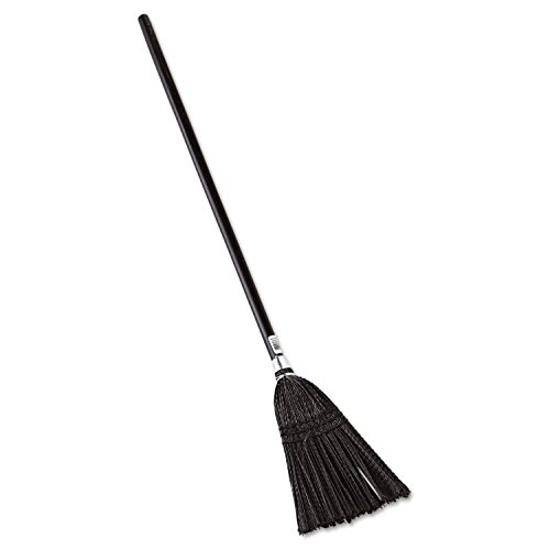 Rubbermaid 2536 Lobby Pro Synthetic-Fill Broom, 37 1/2-Inch Height, Black