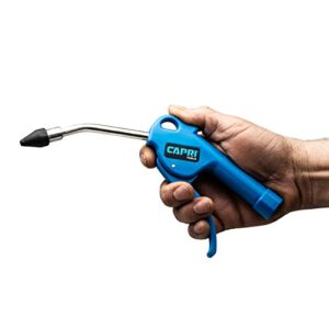 Capri Tools 21072 5-in Air Blow Gun with Rubber Tip, Blue