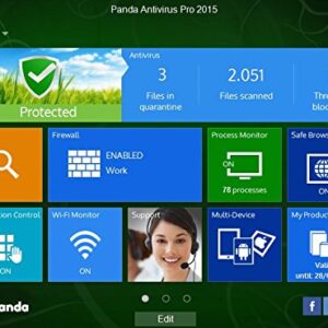 Panda Antivirus Pro 2015 (1 Device, 2 Years) [Download] [Download]