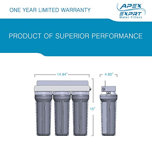 Apex MR-2032 Under The Counter Water Filter System-Alkaline