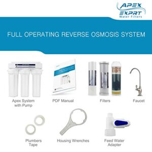 Apex MR-2032 Under The Counter Water Filter System-Alkaline