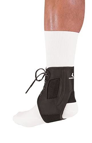 Mueller Sports Medicine AFT3 Ankle Brace for Men and Women-Perfect for Running, Basketball, and Volleyball, Black, Medium