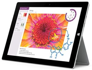 microsoft surface 3 tablet (10.8-inch, 64 gb, intel atom, windows 8.1)