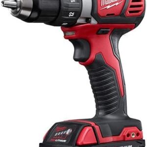 Milwaukee M18 18V Lithium-Ion 1/2 Inch Cordless Drill Driver Compact Kit 2606-21CT