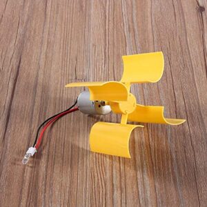 Beennex Electricity Wind Generator - DIY Kit Small Motor Vertical Wind Turbines Blades Breeze Electricity Generator