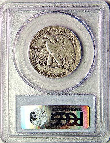 1938-D WALKING LIBERTY SILVER HALF DOLLAR -- F-12 PCGS