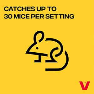 Victor M310S Tin Cat Multi-Catch Live Mouse Trap - Indoor and Outdoor Humane Catch and Release Mouse Trap - 6 Traps