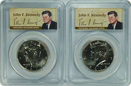 2014 Kennedy Half Dollar First Strike 50th Anniversary Signature Label SP68