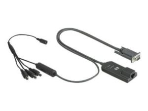 hp, serial interface adapter remote control device serial for hp, tft7600 g2, proliant dl365, dl365 g5, dl385 g5, ml150 g5, rack, server console switch "product category: networking/specialized network devices"