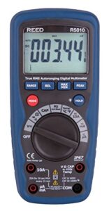 reed r5010 true rms waterproof digital multimeter