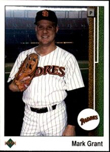 1989 upper deck #622 mark grant uer nm-mt san diego padres baseball san diego padres