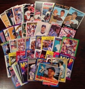 nice card lot - vintage with 1960s baseball cards ~ each lot includes babe ruth ~ mickey mantle ~ ted williams~ cal ripken jr ~ roberto clemente ~ nolan ryan ~ willie mays