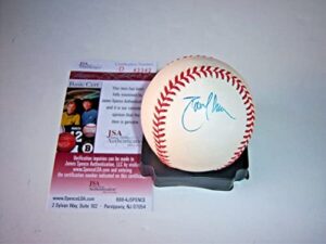 randy johnson new york yankees,arizona hof jsa/coa signed mlb baseball - autographed baseballs