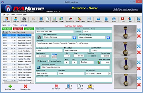 IYAHome - Home Inventory Software