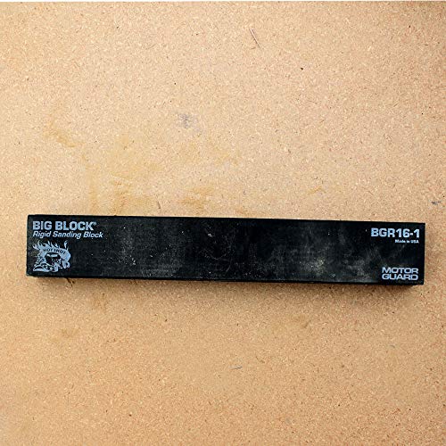 Motor Guard - BGR161 BGR16-1 Rigid PSA Sanding Block, 2 5/8" x 16"