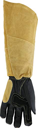 IRONCAT 9070LHO Goat and Cow Stick Welding Glove - Large, Pre-Curved Fingers, Kevlar Thread, Climax Aerogel Insulation