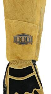 IRONCAT 9070LHO Goat and Cow Stick Welding Glove - Large, Pre-Curved Fingers, Kevlar Thread, Climax Aerogel Insulation