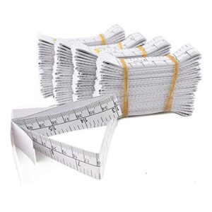 win tape 1 meter 40" paper tape measure, wound measuring rulers, educare used measuring babies head, disposable pack of 100