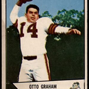 1954 Bowman # 40 Otto Graham Cleveland Browns-FB (Football Card) Dean's Cards 2 - GOOD Browns-FB