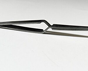 Lock Pinning Cross Locking Tweezers - Stainless Steel, Wire Holding tweezer self-locking for Locksmith and Rekeying Kit, Locksmith Tools, Metal Tweezers for Lock Pinning on a Pinning Mat for Locksmith