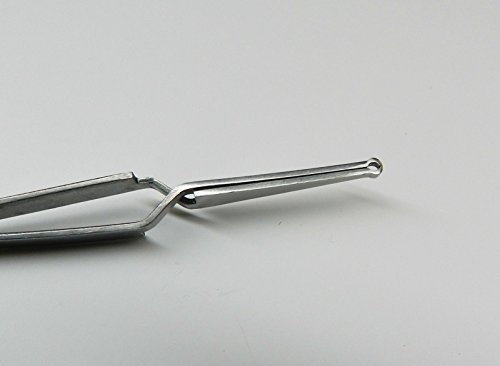 Lock Pinning Cross Locking Tweezers - Stainless Steel, Wire Holding tweezer self-locking for Locksmith and Rekeying Kit, Locksmith Tools, Metal Tweezers for Lock Pinning on a Pinning Mat for Locksmith