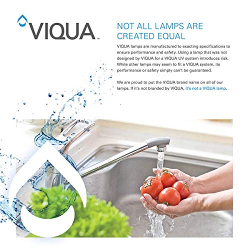 VIQUA VH200-F10 Home Stainless Steel Ultraviolet Water System with Integrated Pre Filter System - 9 GPM 35W