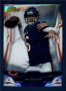 football nfl 2014 topps finest #10 jay cutler bears